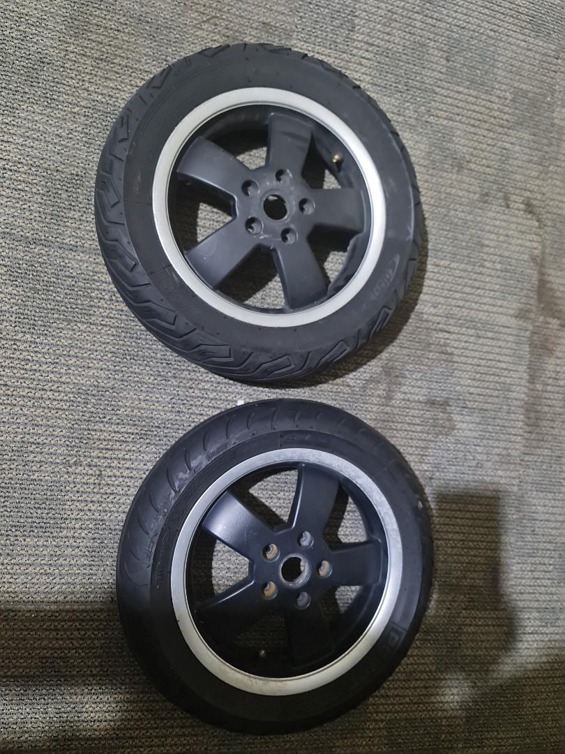 Vespa original rims, Motorcycles, Motorcycle Accessories on Carousell