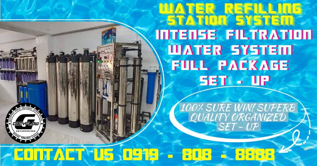 WATER STATION FULL PACKAGE BEST OFFER SUPER ORGANIZED SET UP ...