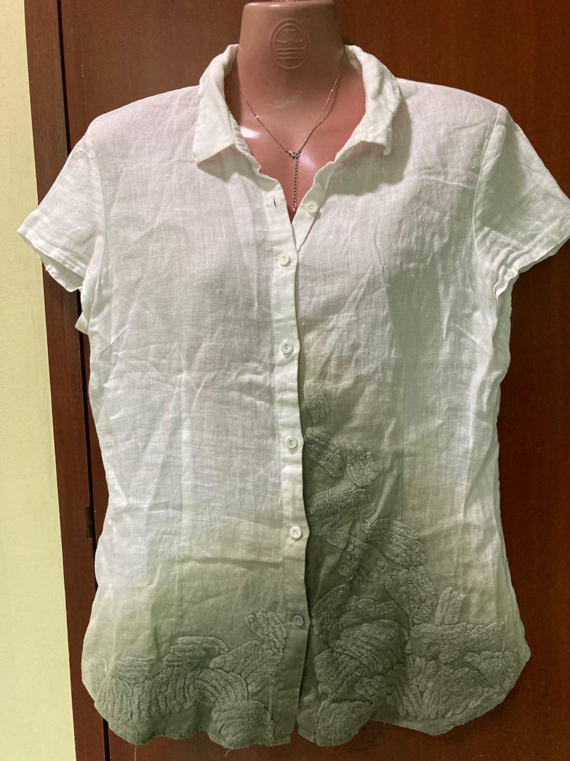 WHITE TOPPER, Women's Fashion, Tops, Blouses on Carousell