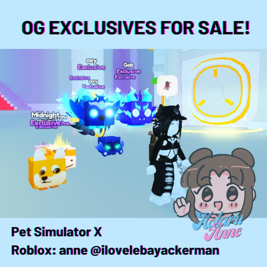 Wicked Angelus PET SIMULATOR X Exclusive Pet, Video Gaming, Gaming ...