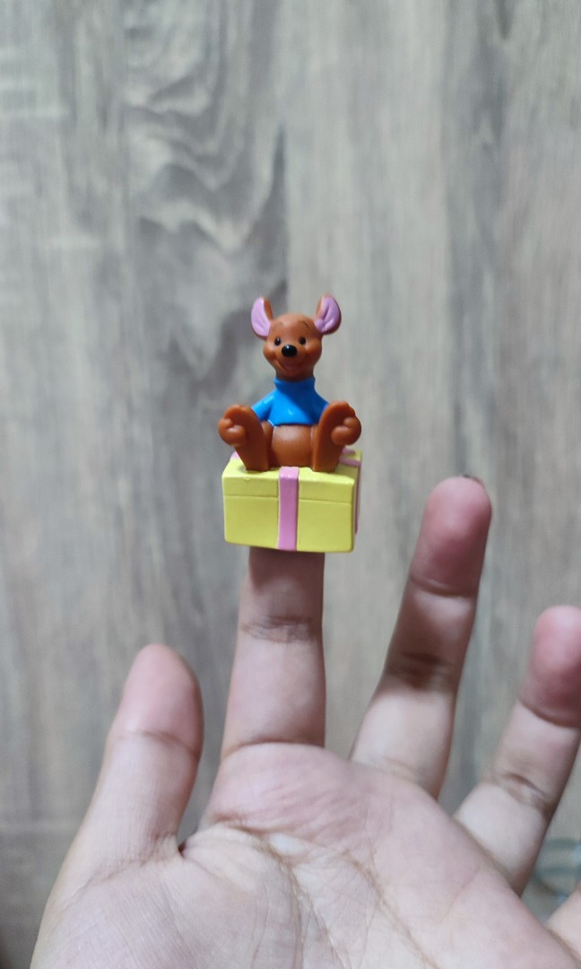 Winnie the pooh Roo finger puppet with markingd, Hobbies & Toys, Toys ...