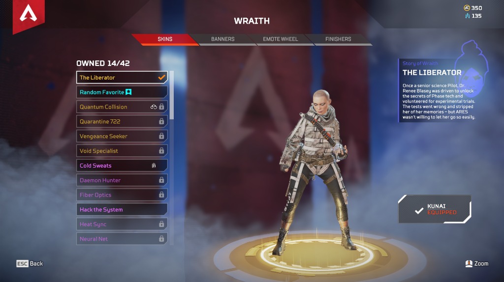 Wraith Heirloom Account Apex Legends, Video Gaming, Gaming Accessories ...
