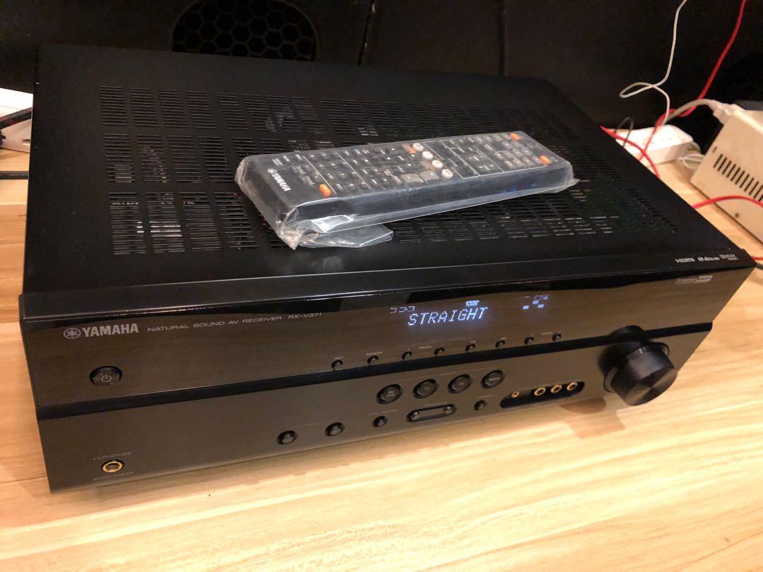 Yamaha RX-V371 Natural Sound AV Receiver HDMI Cinema DSP Surround Sound ...