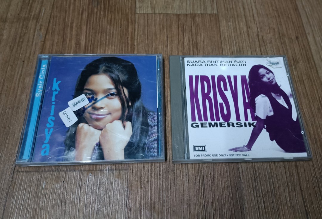 CD KRISYA @ 1996/97 EMI RECORD.. EP dan album Studio KRISYA, Hobbies ...