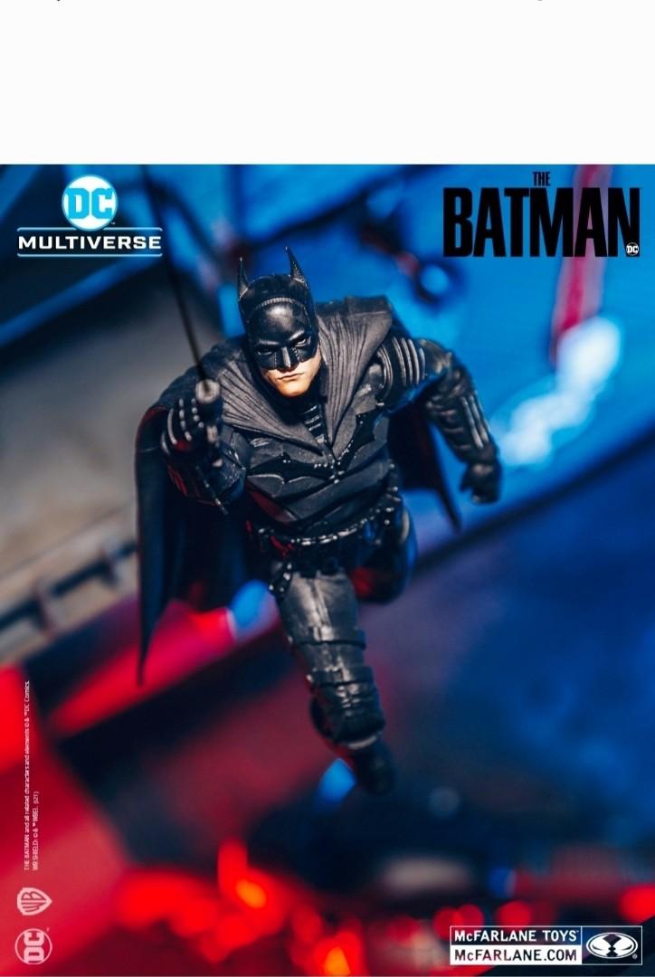 Set Of 2 MISB DC Multiverse Batman + Batcycle 2022 The Batman Movie ...