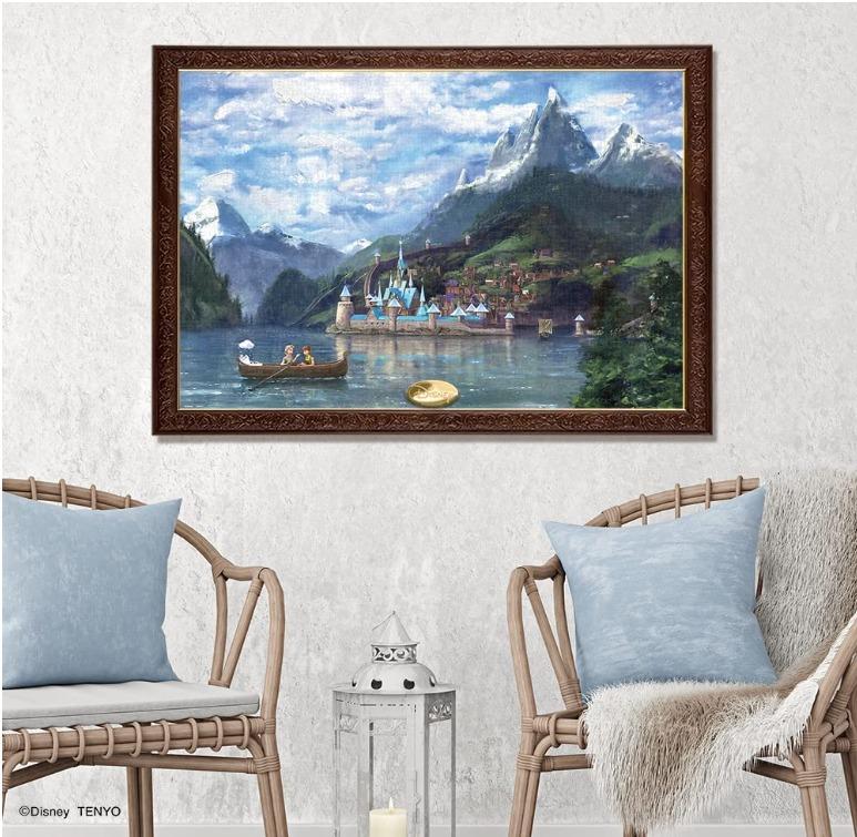 [訂購] 全新日版 Disney 冰雪奇緣 Frozen Elsa Anna Olaf 1000塊 Puzzle 砌圖 拼圖 迪士尼 ...