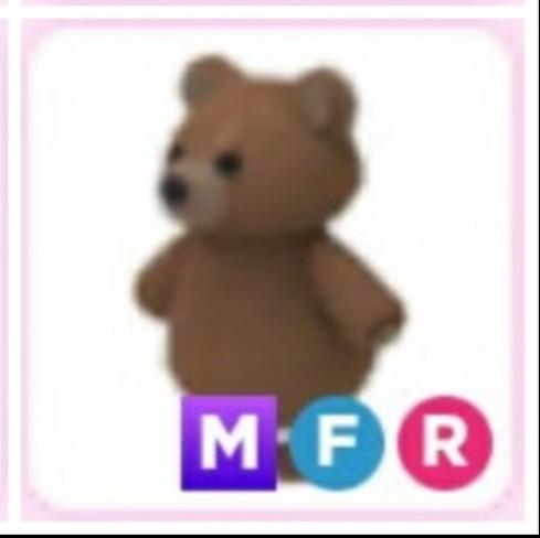 Adopt me Mega Neon Fly Ride Brown bear, Video Gaming, Video Games ...