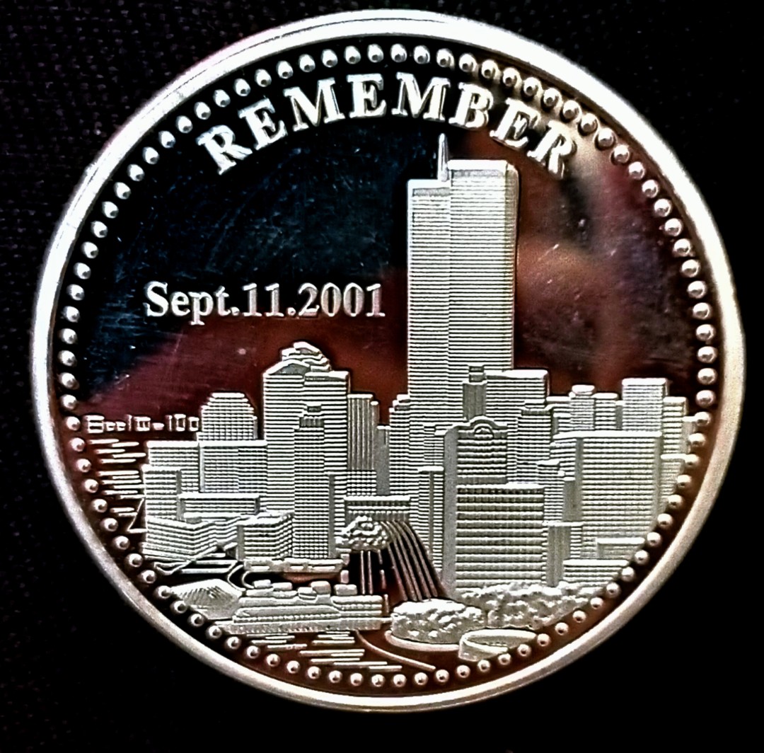 American Heroes Silver Plated Commemorative Token, Hobbies & Toys ...