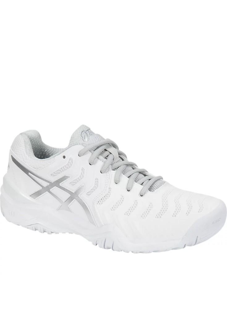 Asics Tennis White Tennis Shoes, Women's Fashion, Footwear, Sneakers on ...