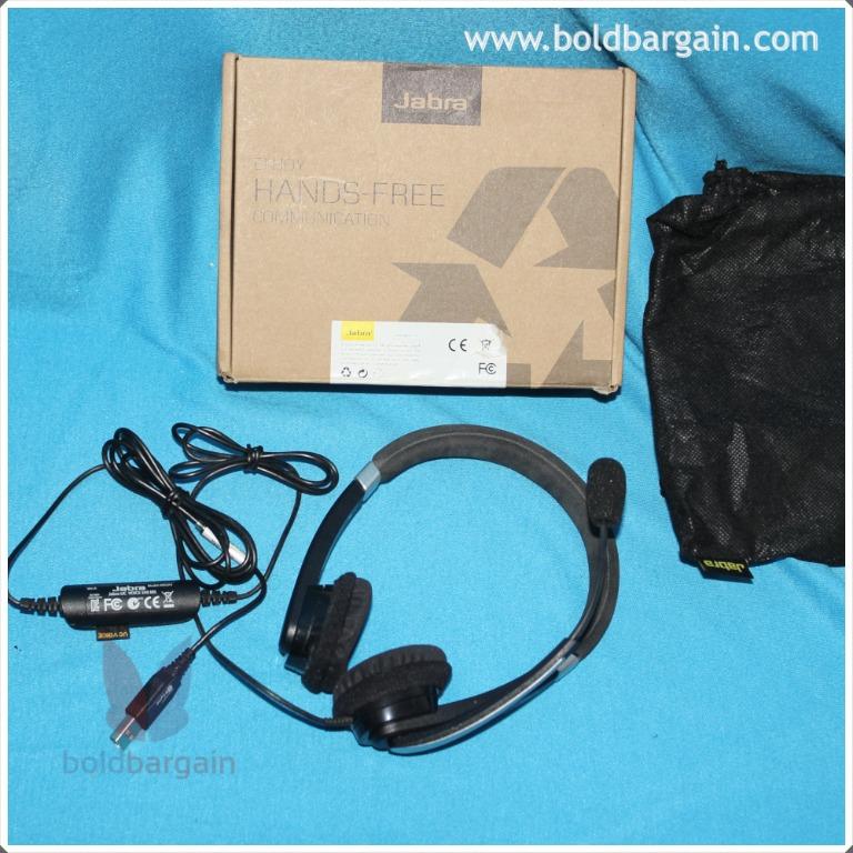 Authentic Jabra GN Netcom UC 550 USB Headset with Microphone For VoIP ...