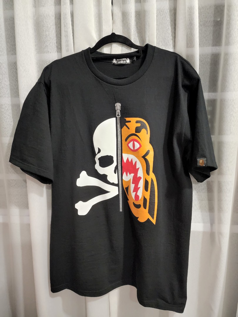 Authentic Mastermind x Bape Tee, Men's Fashion, Tops & Sets, Tshirts ...