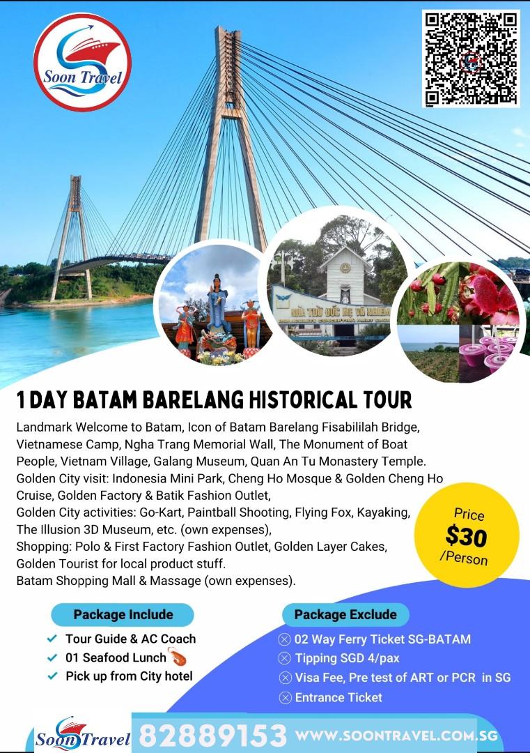 Barelang Historical Tour, Tickets & Vouchers, Flights & Overseas ...
