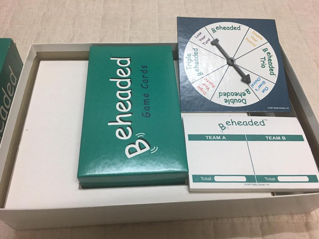 Beheaded Board Game, Hobbies & Toys, Toys & Games on Carousell