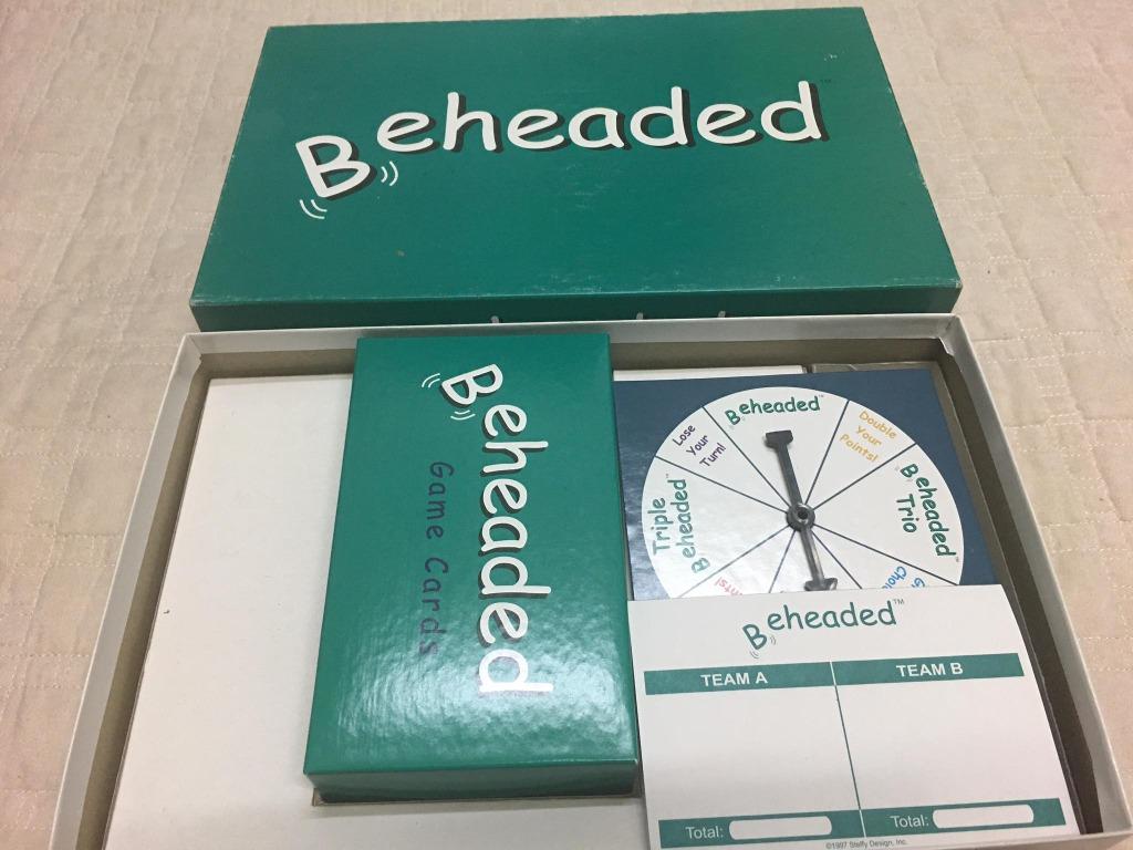 Beheaded Board Game, Hobbies & Toys, Toys & Games on Carousell