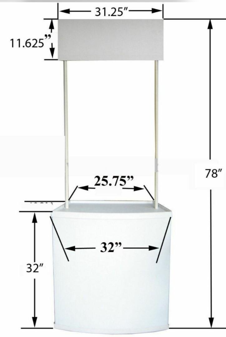 Booth Portable PVC + Bunting/Banner Stand Rollup, Everything Else ...