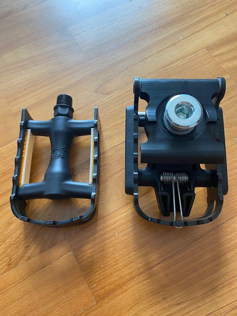 Brompton original Black Edition pedal set, Sports Equipment, Bicycles ...