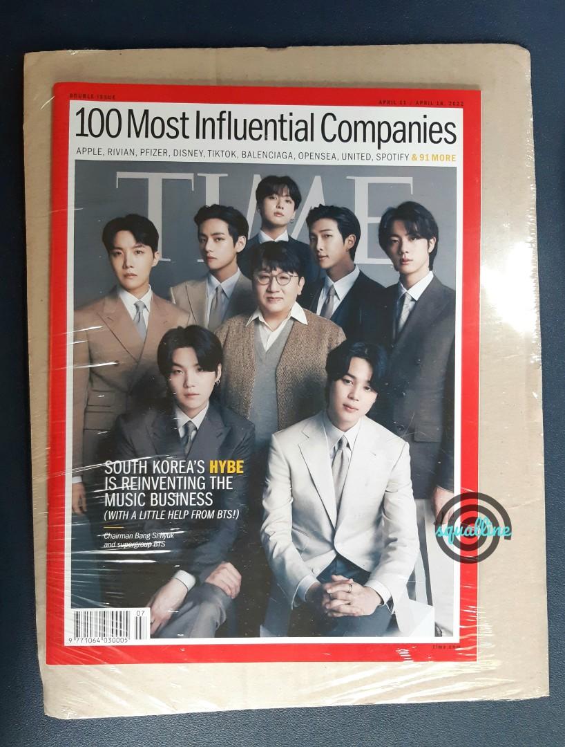 BTS - Time Magazine - 100 Most Influential Companies Issue, Hobbies ...