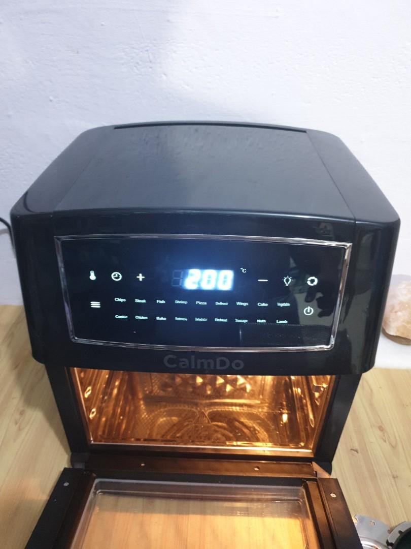 Calmdo Air Fryer Oven 12 Liters Chip Fryer With Digital Display 18