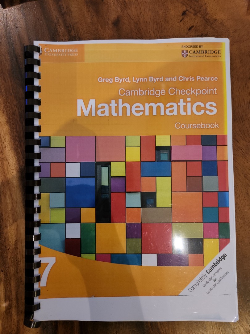 Cambridge Y7 Mathematics coursebook, Hobbies & Toys, Books & Magazines ...