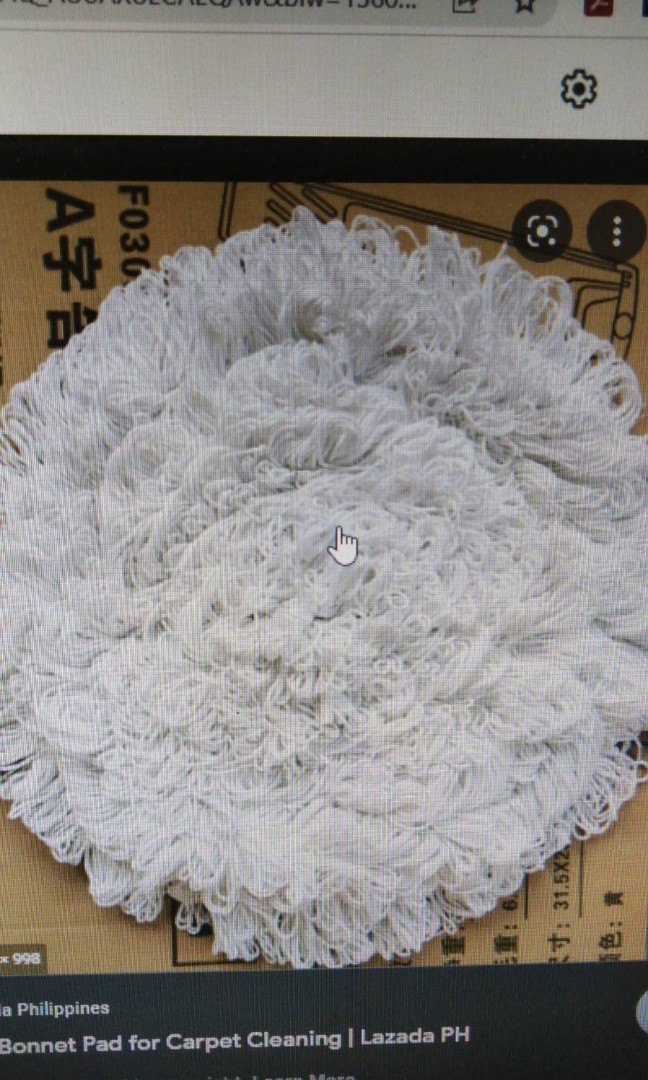 Carpet bonnet for floor polisher machine, Commercial & Industrial ...