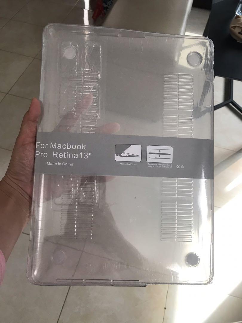 Casing Transparan MACBOOK PRO RETINA 13” BARU, Elektronik, Bagian ...