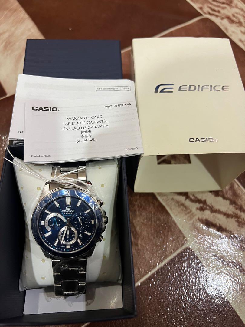 Casio edifice original, Men's Fashion, Watches & Accessories, Watches ...