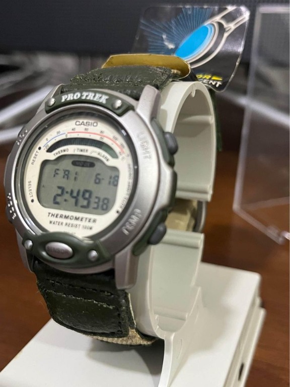 CASIO PRO TREK vintage watch, Men's Fashion, Watches & Accessories ...