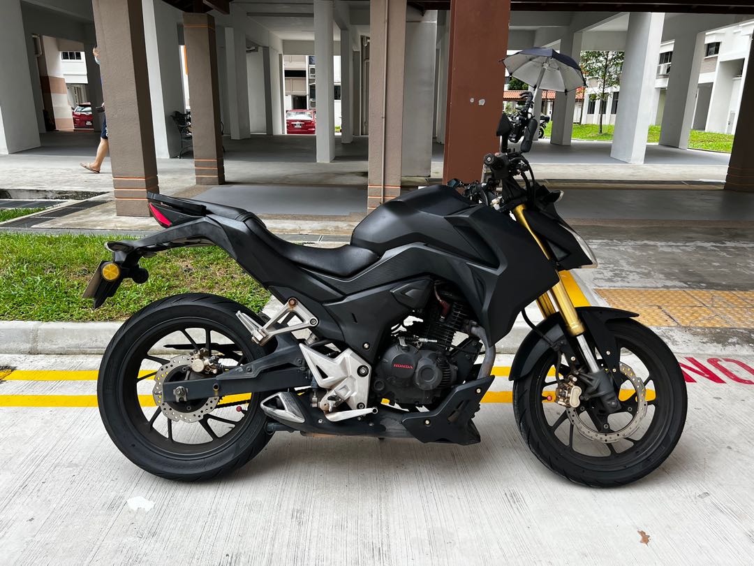 Cb190r COE Nov 2026, Motorcycles, Motorcycles for Sale, Class 2B on ...