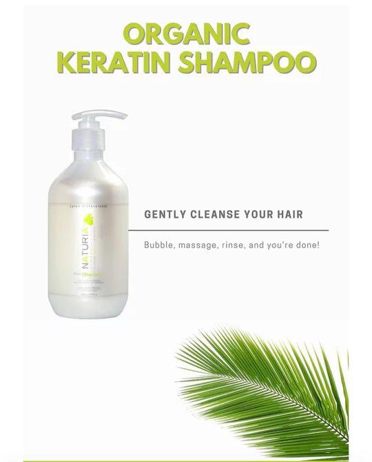 Cinderella Shampoo/ Naturia Organic Keratin Shampoo (500ml), Beauty ...