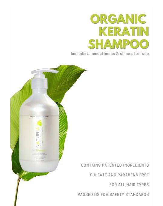 Cinderella Shampoo/ Naturia Organic Keratin Shampoo (500ml), Beauty ...