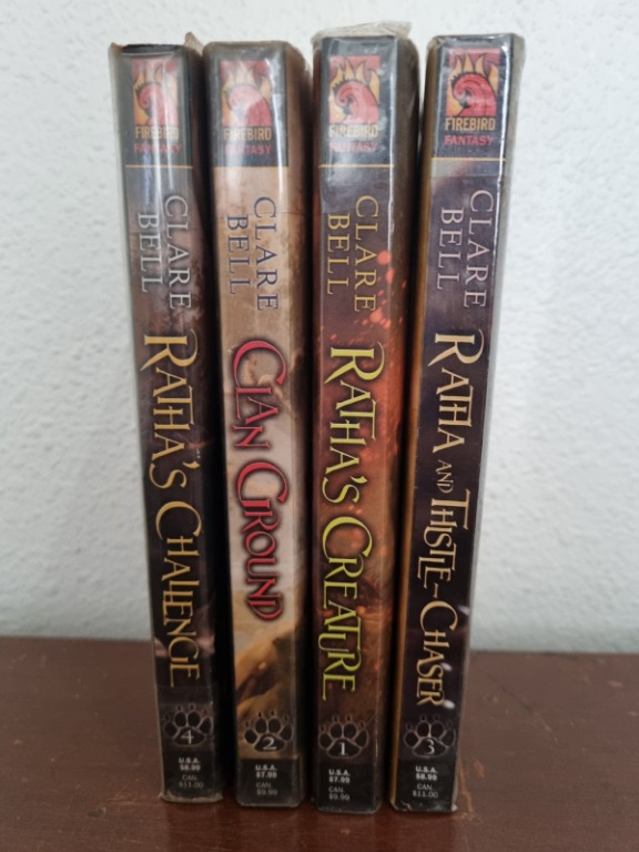 Clare Bell Ratha series, Hobbies & Toys, Books & Magazines, Fiction ...