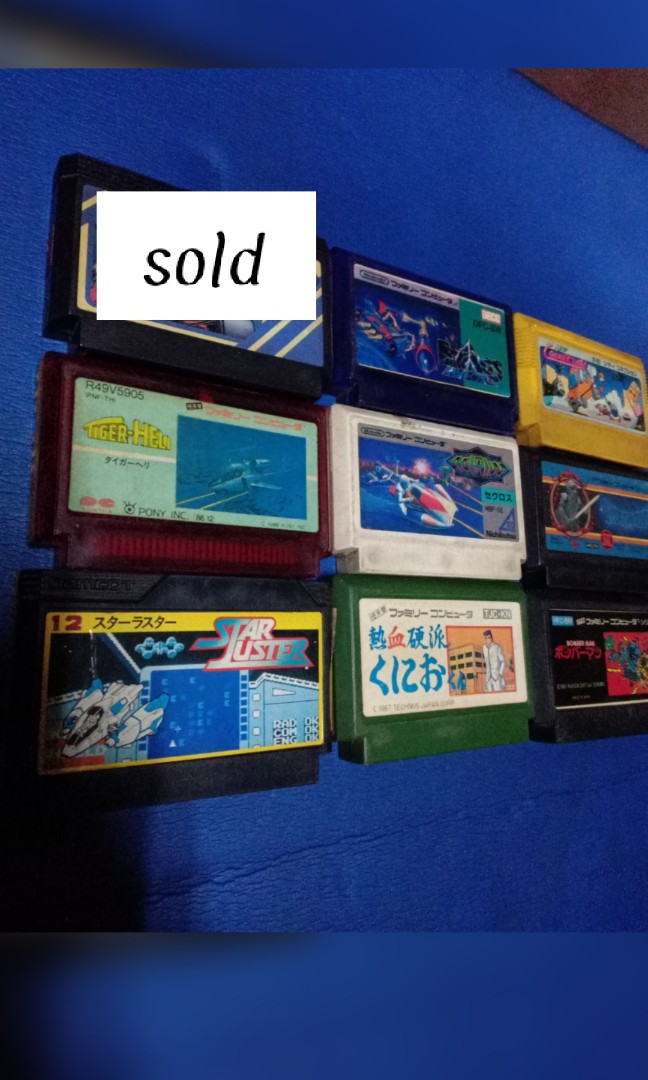 Classic Nintendo Family Computer Games, Video Gaming, Video Games ...