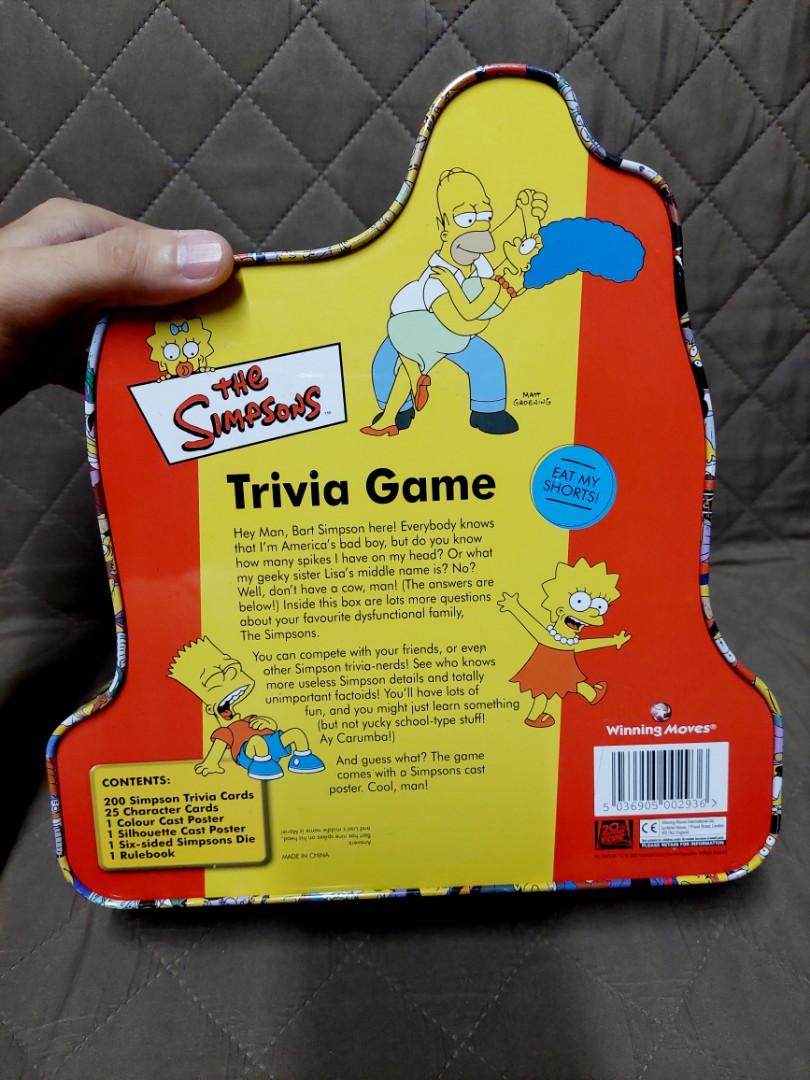 Collectible The Simpsons tin container, Hobbies & Toys, Memorabilia ...