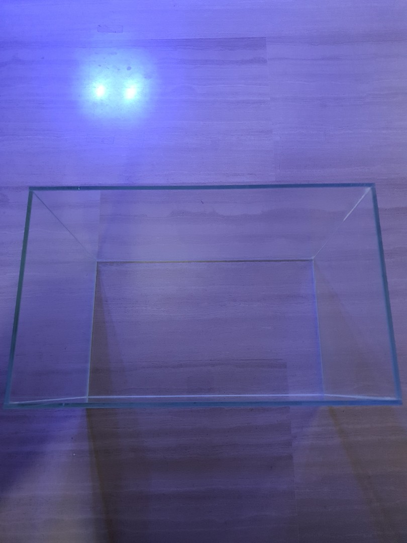 Crystal glass tank 35cm, Pet Supplies, Homes & Other Pet Accessories on ...