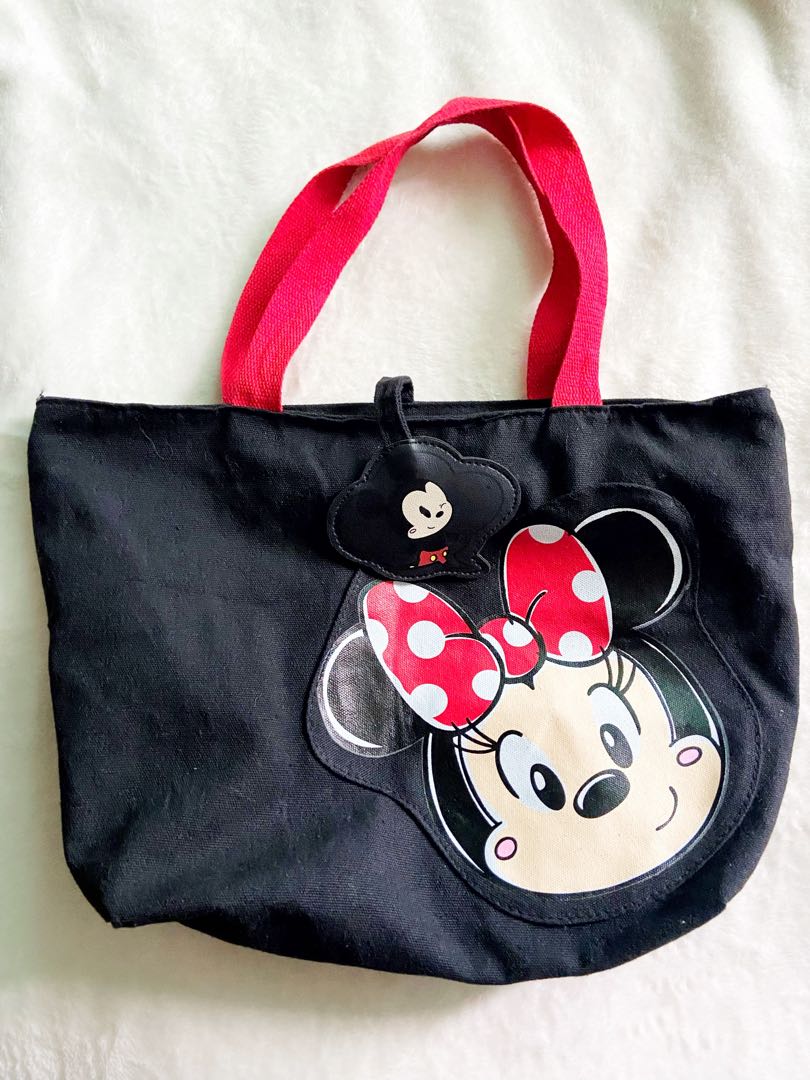 Disney Minnie Mouse Tote Bag, Women's Fashion, Bags & Wallets, Tote ...
