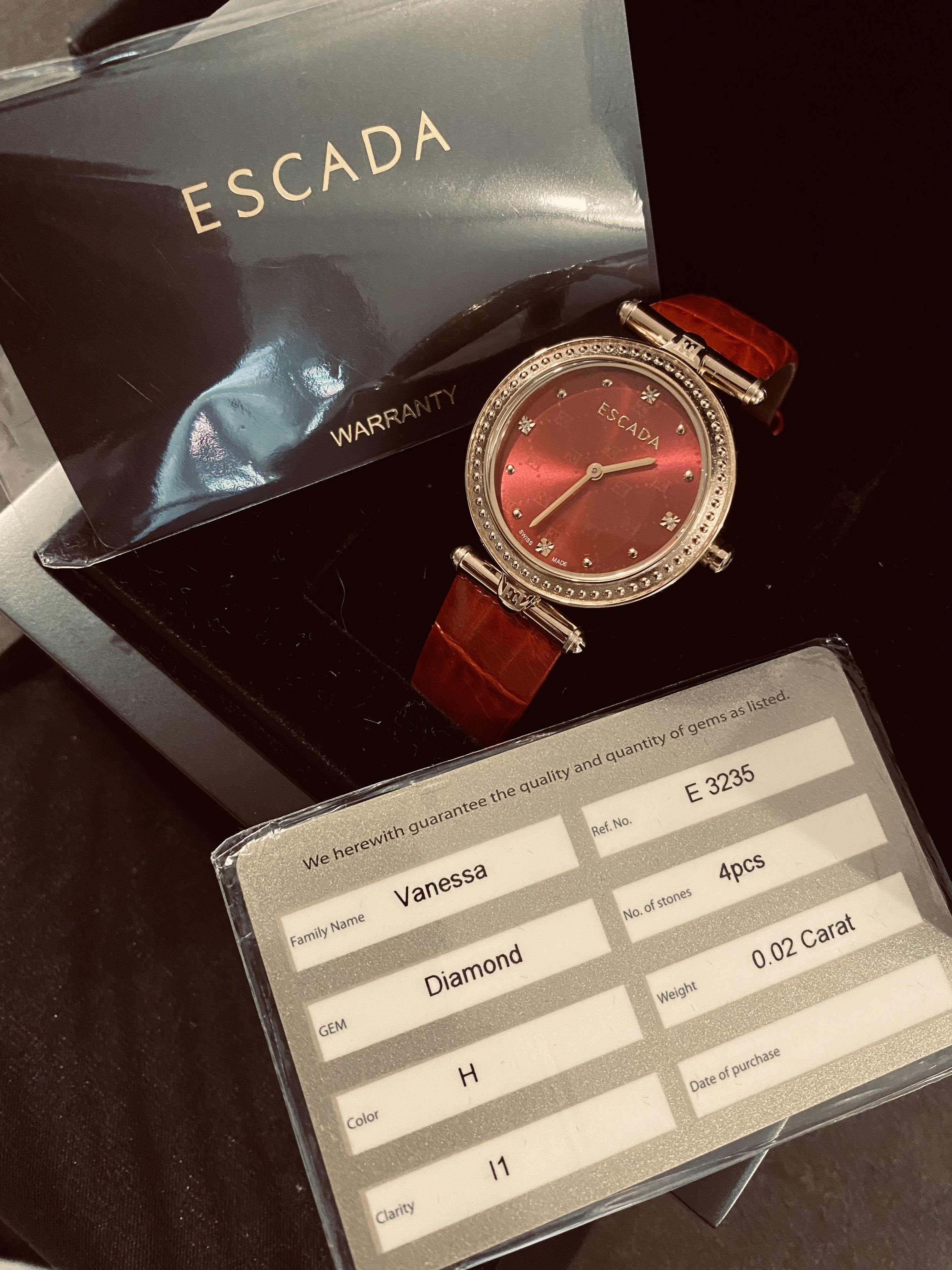 Escada Vanessa, Luxury, Watches on Carousell