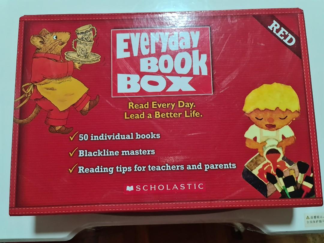 Everyday Book Box (Red) Scholastic, Hobbies & Toys, Books & Magazines ...