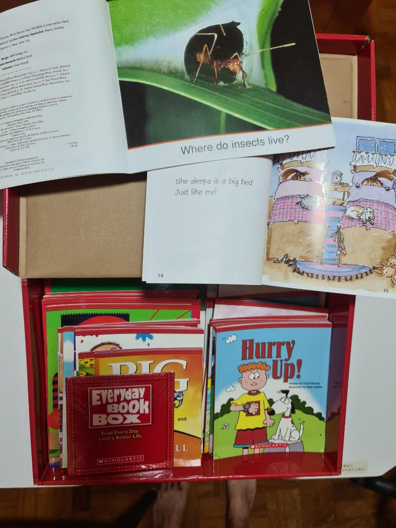 Everyday Book Box (Red) Scholastic, Hobbies & Toys, Books & Magazines ...