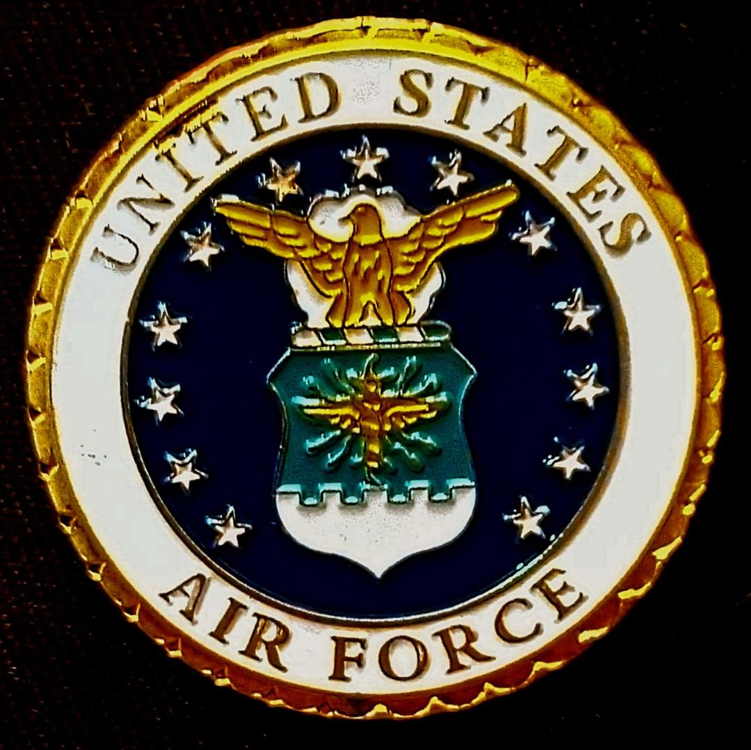 F-111 Aardvark Fighter Jet U.S. Airforce Gold Plated Commemorative ...