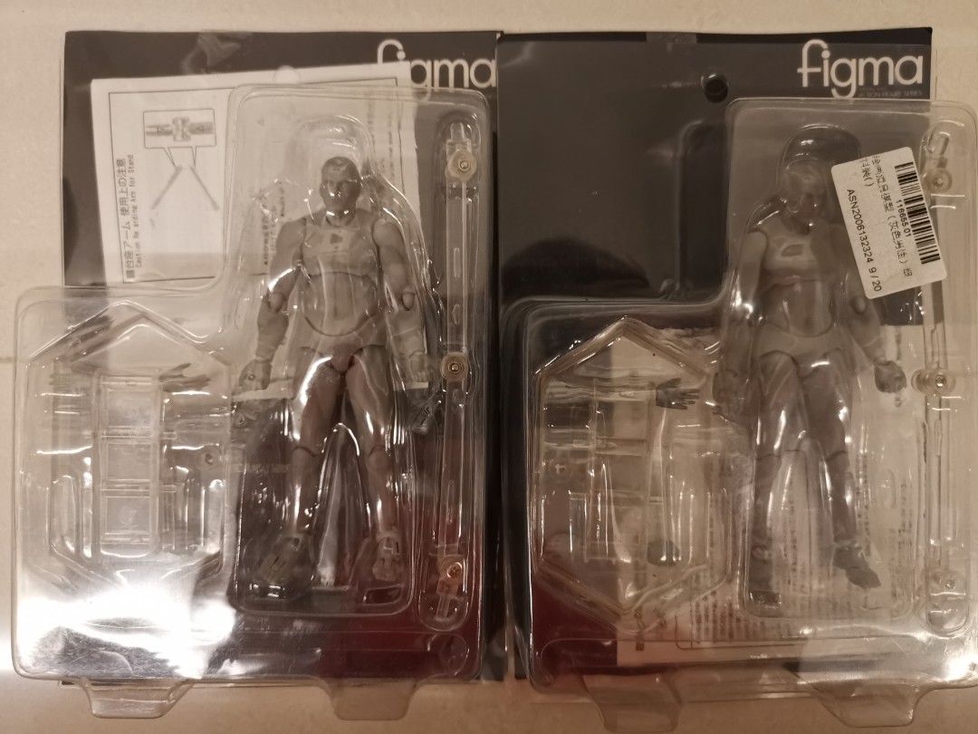 Figma blank male figure 3rd party, Hobbies & Toys, Toys & Games on ...
