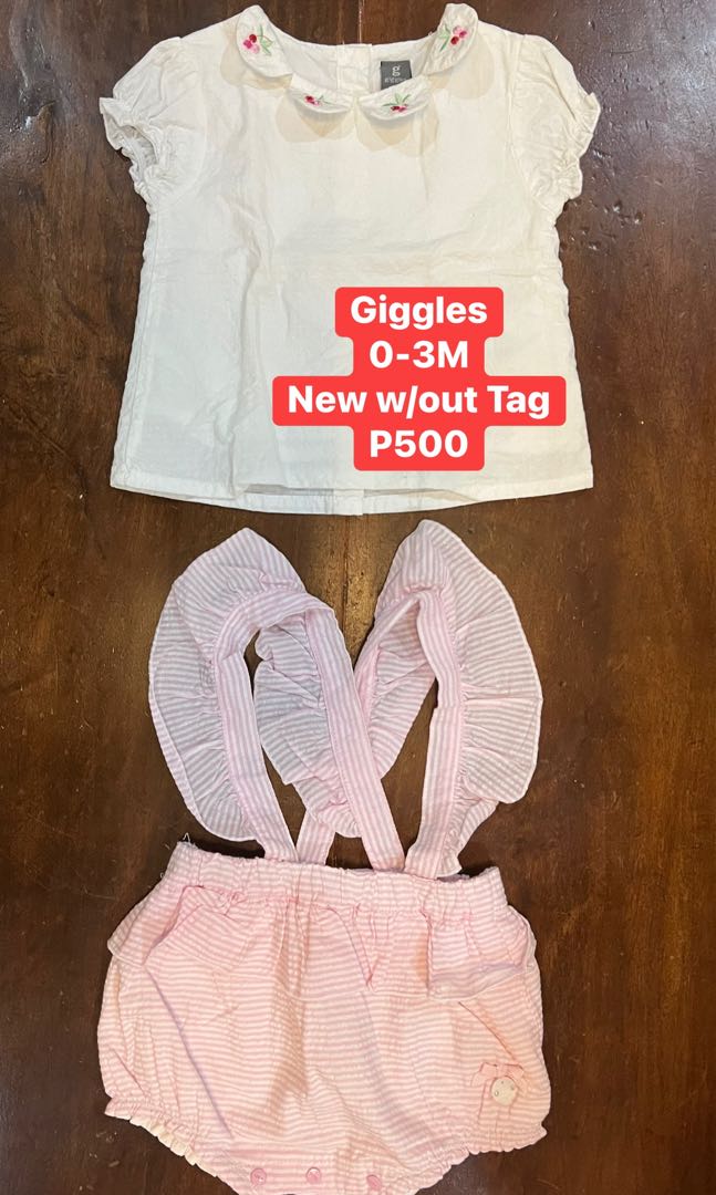 Giggles Brand New Set, Babies & Kids, Babies & Kids Fashion on Carousell