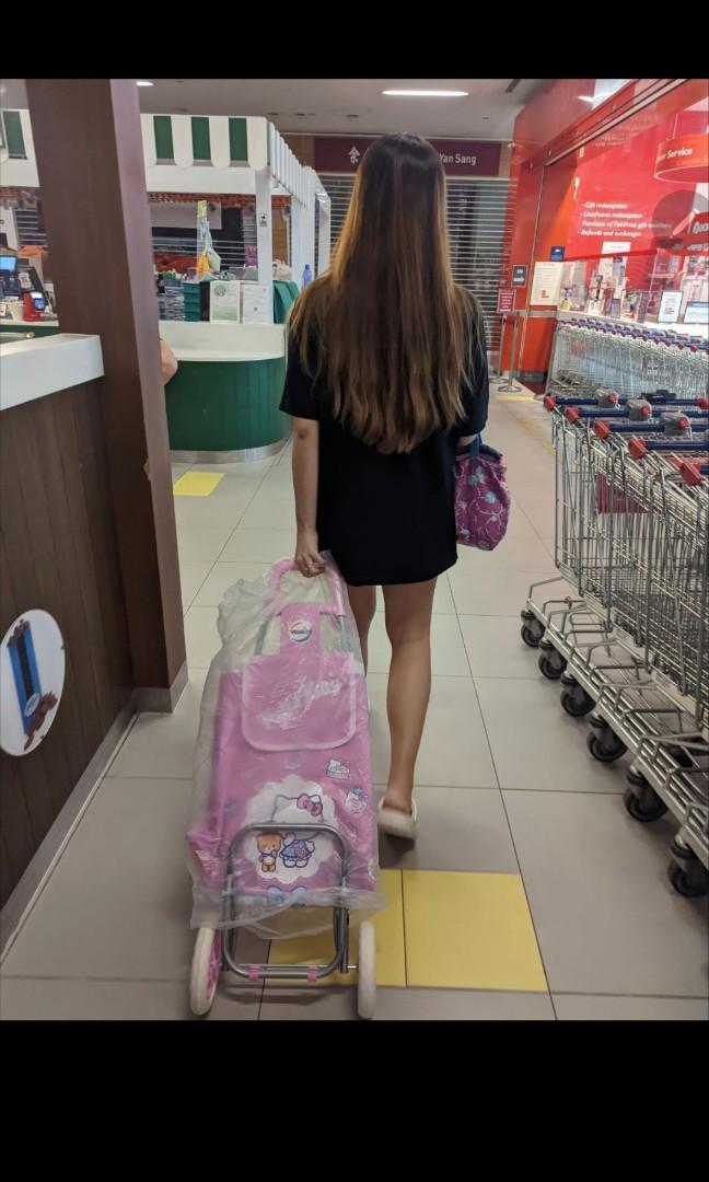 Hello Kitty trolley bag walch, Hobbies & Toys, Memorabilia ...