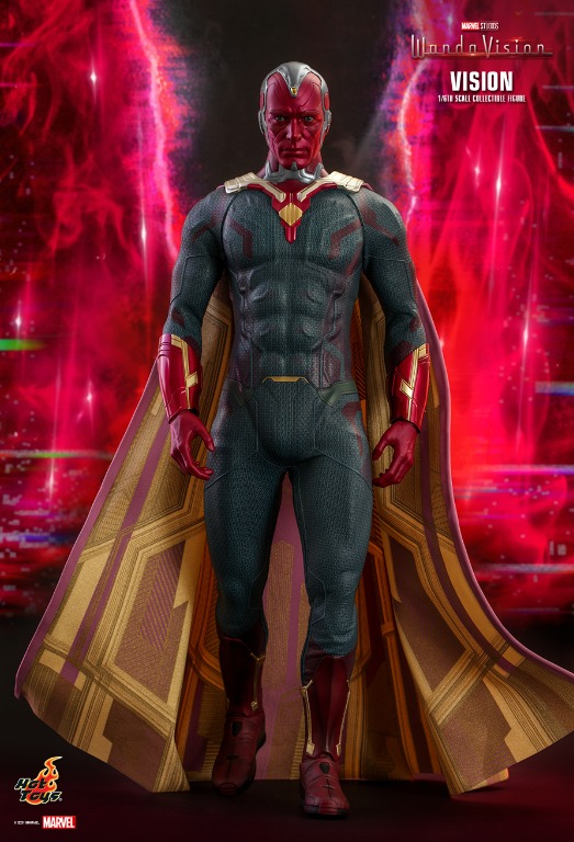 HOT TOYS WANDERVISION VISION, Hobbies & Toys, Toys & Games on Carousell