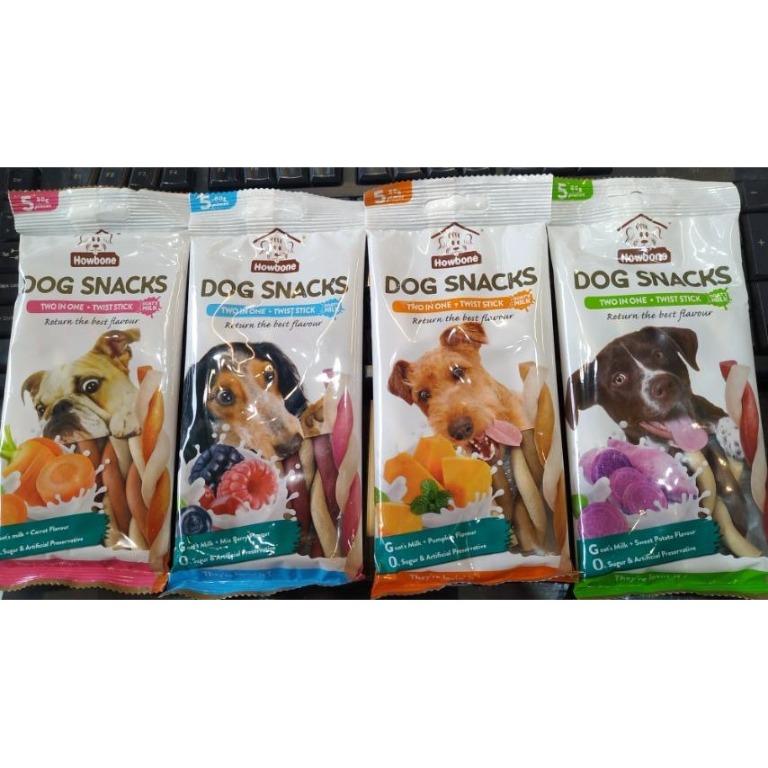 Howbone Goat Milk Twist Sticks 80g (New Packaging!), Pet Supplies, Pet ...