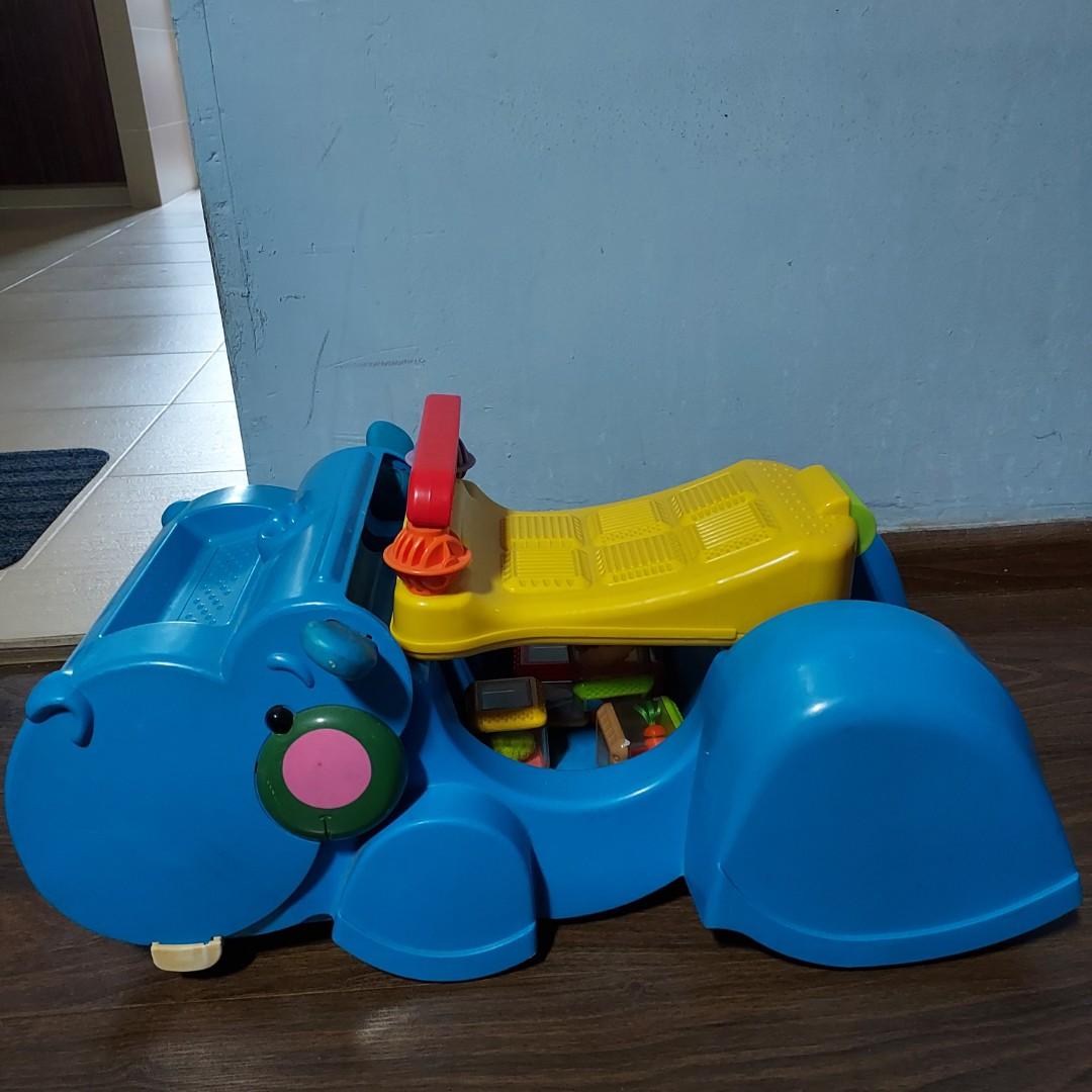 Hungry hippo push cart and ride for toddlers, Babies & Kids, Infant ...