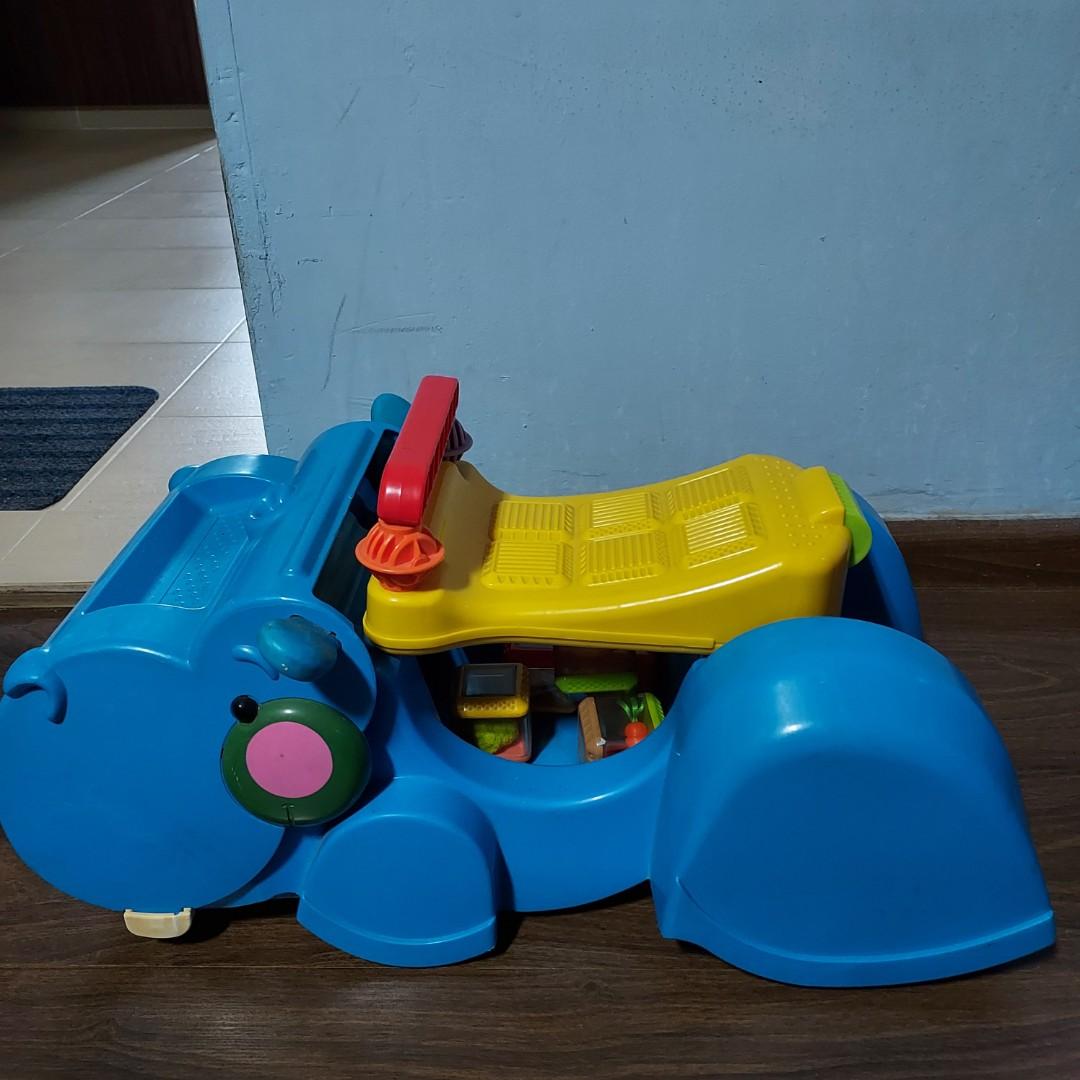 Hungry hippo push cart and ride for toddlers, Babies & Kids, Infant ...
