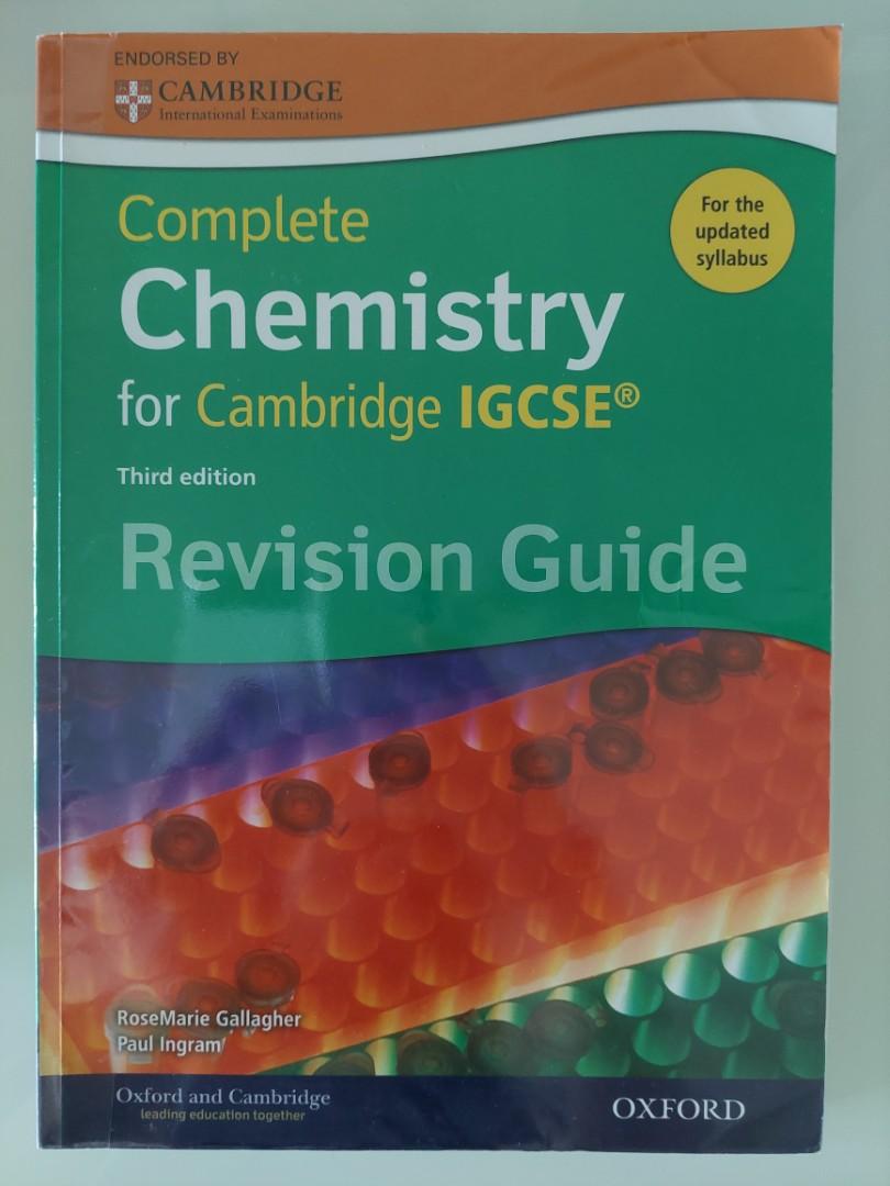 IGCSE Chemistry: Complete Chemistry for Cambridge IGCSE (Revision Guide ...