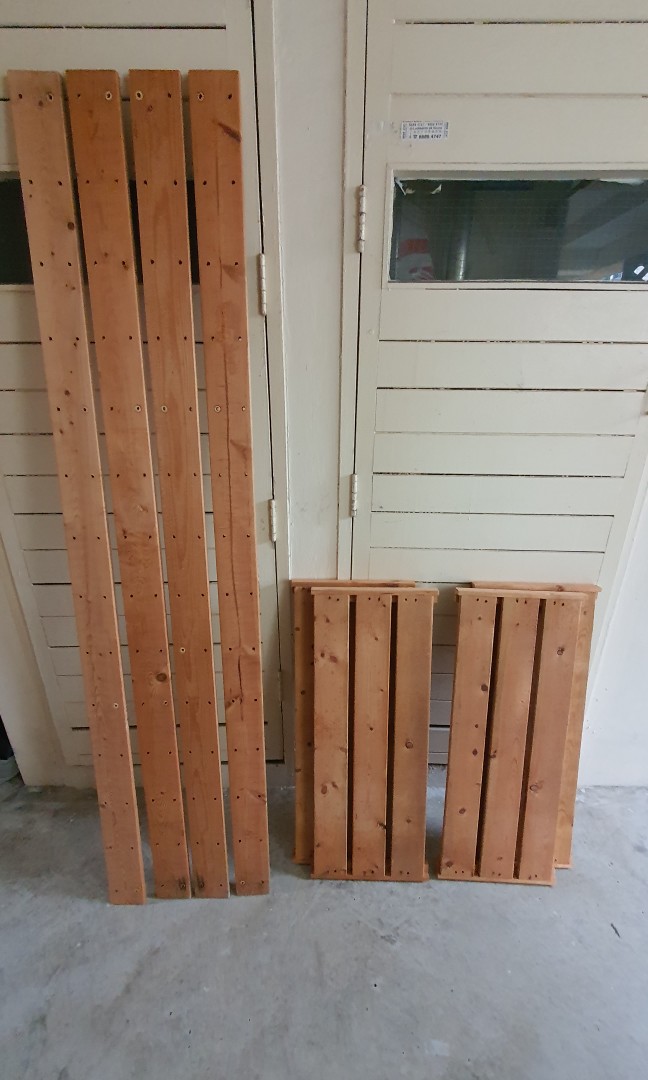 Ikea Wooden Rack, Furniture & Home Living, Furniture, Shelves, Cabinets ...