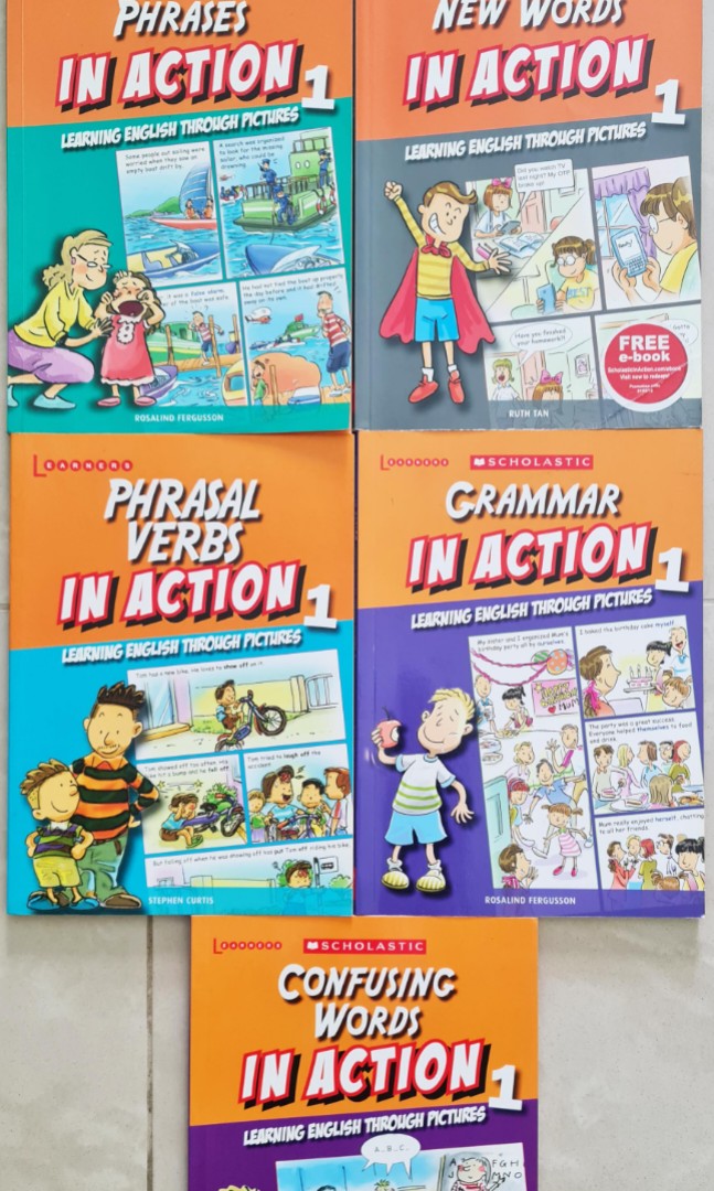 In Action : Learning English Through Pictures, Hobbies & Toys, Books ...