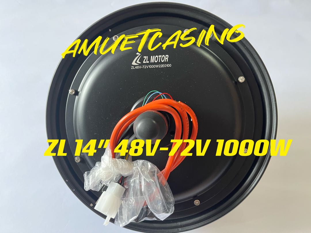14” ZL 48V-72V 500w 1000w motor 14 inch jimove mc lc orca eco drive 2.0 rogimax orange tag ...